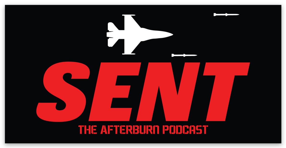 Sent It Sticker – 2x4" – Afterburn Podcast
